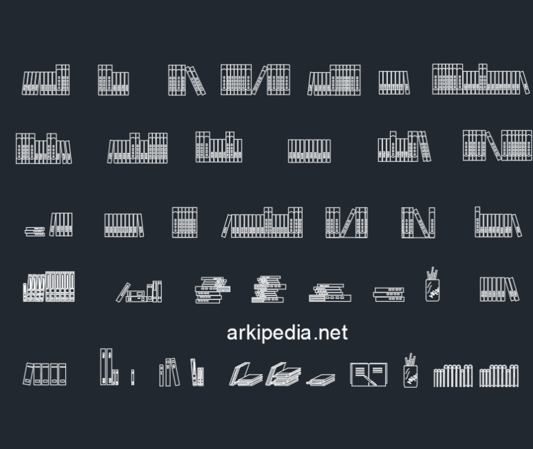 Books Dwg - Arkipedia EN