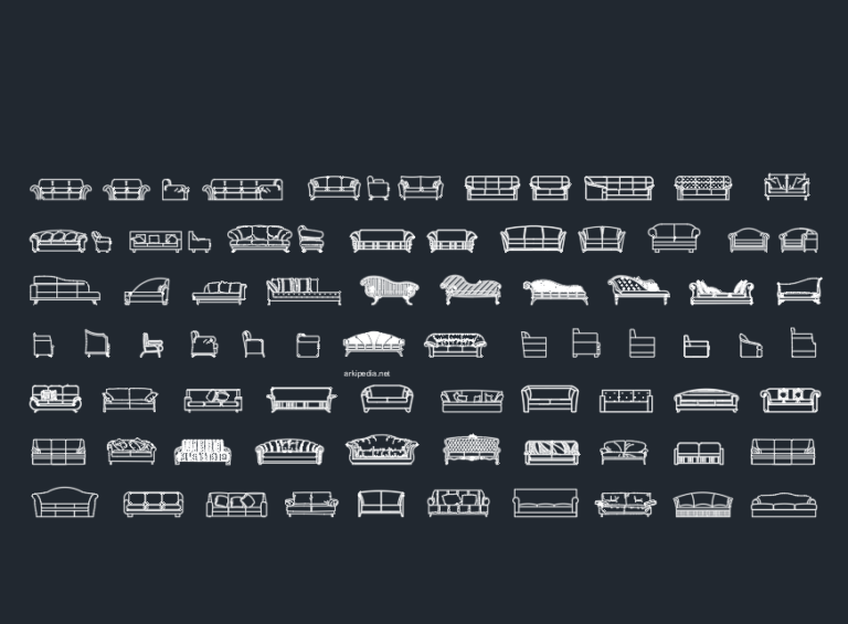 Seat Views Dwg - Arkipedia EN