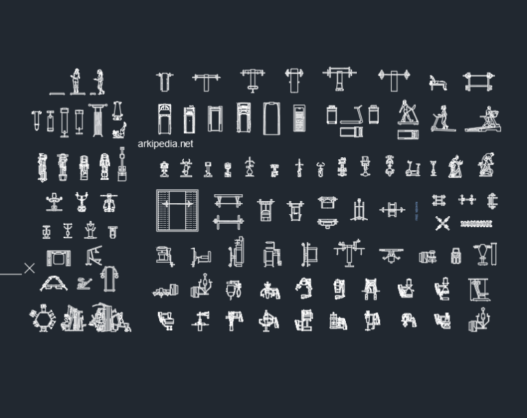 Sports Equipment Dwg - Arkipedia EN